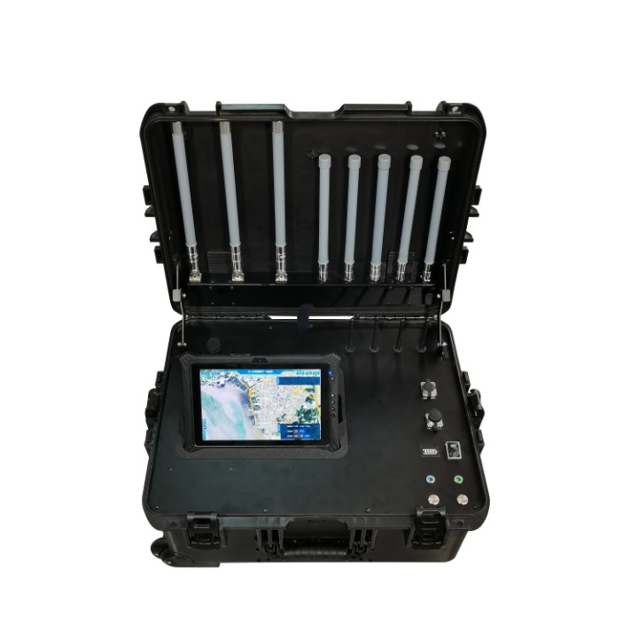 China Portable Drone Jammer and Detector Station with a comprehensive ...