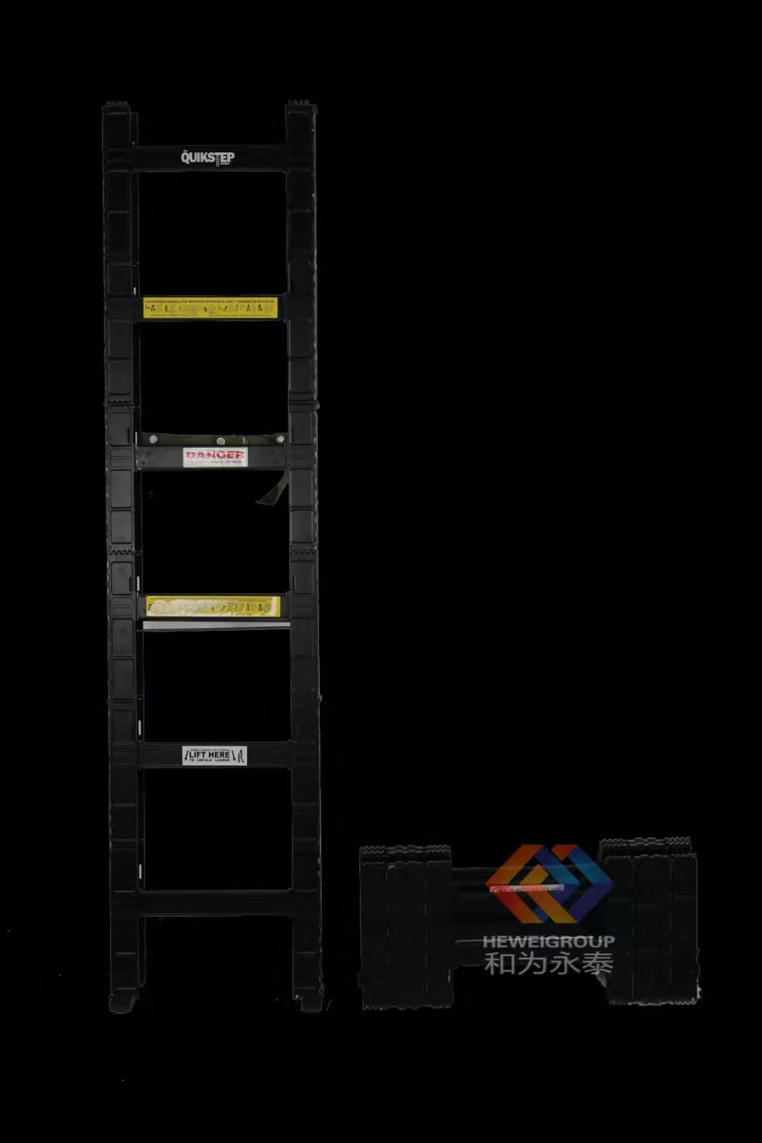 China Portable Multi Purpose Foldable Ladder for Police/Military ...