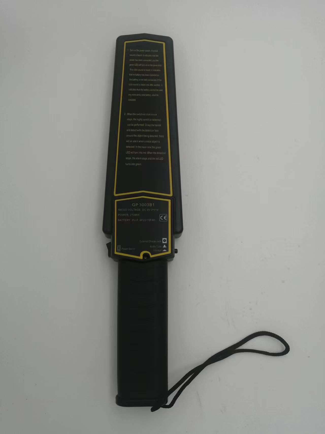 China Portable Hand Held Security Metal Detector Manufacture and ...